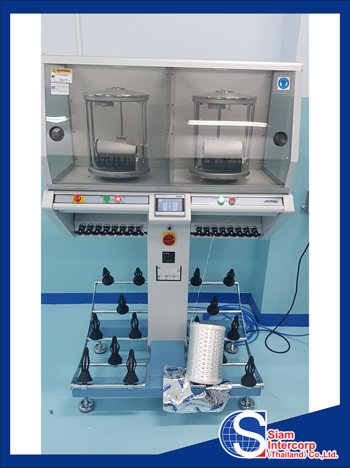 ติดตั้งเครื่องบิดตีเกลียวเส้นใยชนิดต่างๆ DirecTwist ยี่ห้อ AGTEKS รุ่น ...