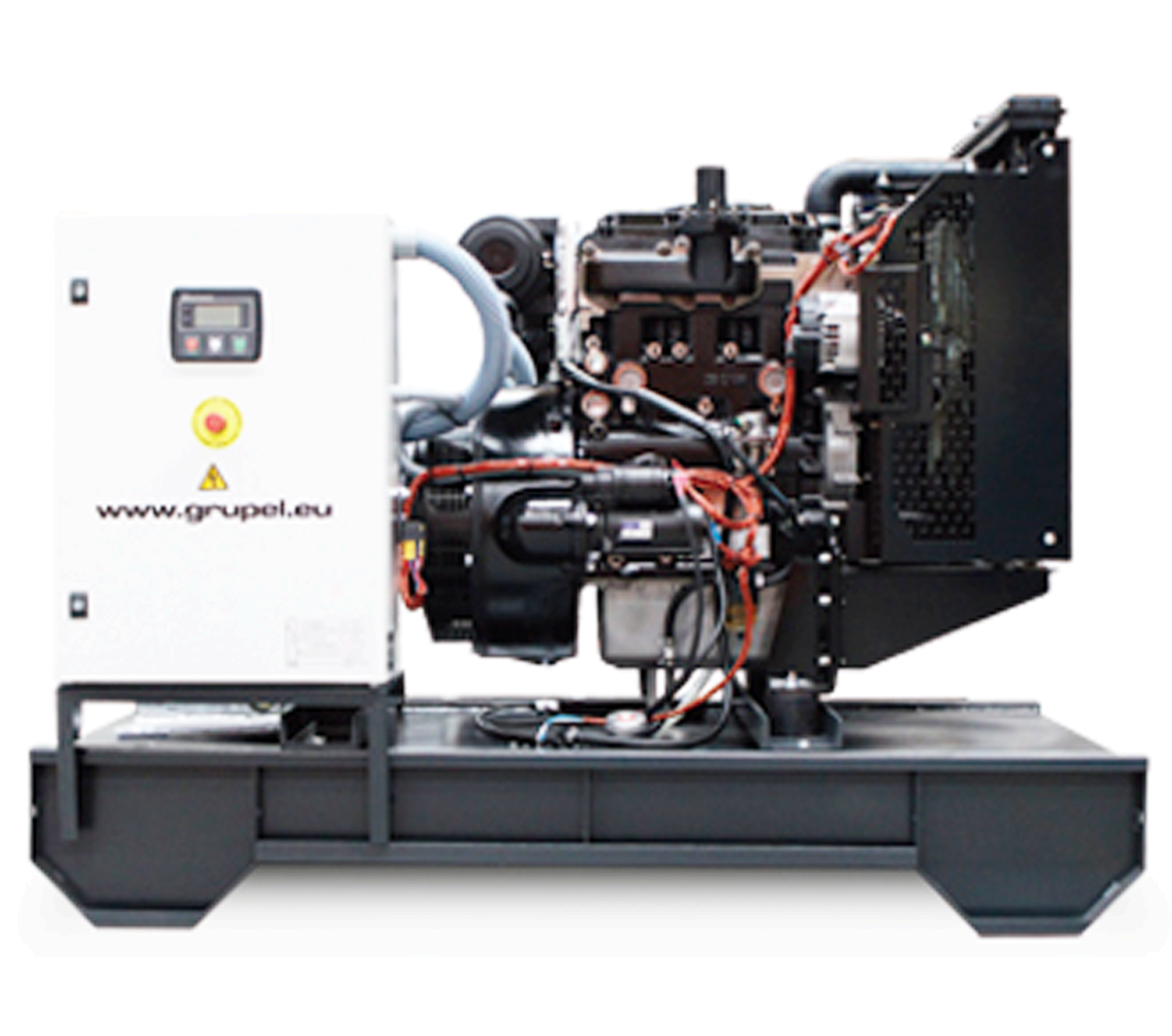 เครื่องกำเนิดไฟฟ้า Perkins 16 kVA (Perkins Generator 16kVA) ยี่ห้อ GRUPEL