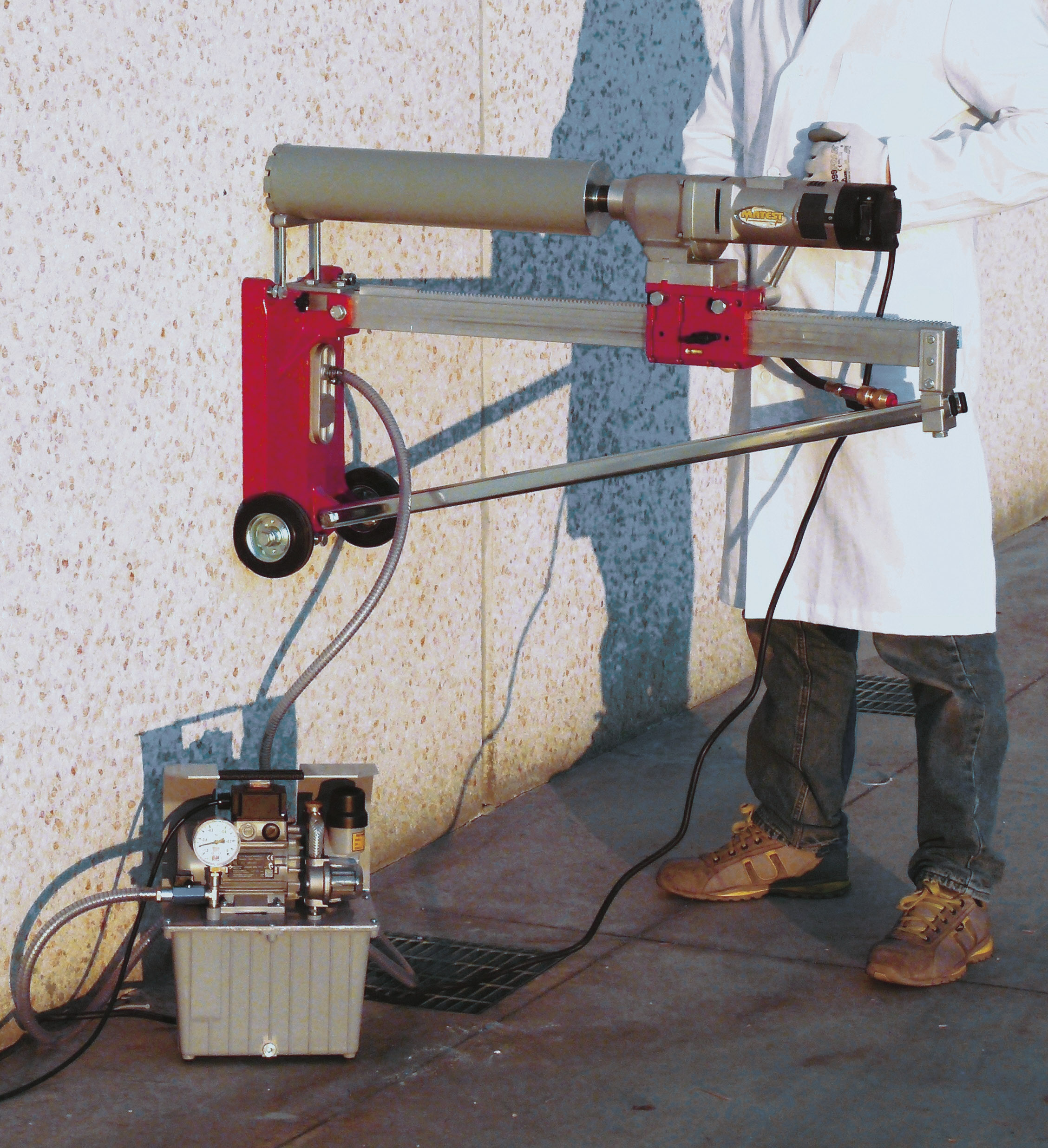 เครื่องเจาะเก็บตัวอย่างภาคสนาม (Pavement Core Drilling Machine) ยีห้อ ...