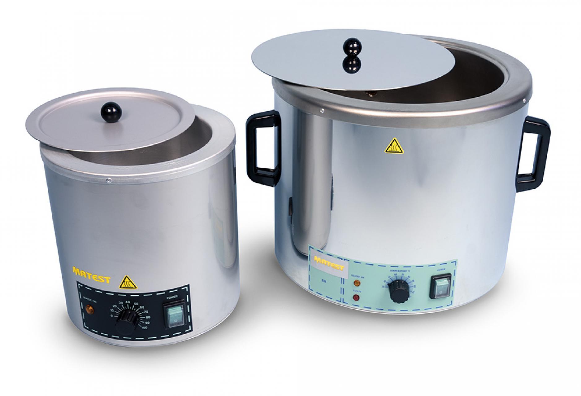 หม้อต้มเคลือบผิวแท่งคอนกรีตด้วยซัลเฟอร์ (Cylinder Capping Equipment ...