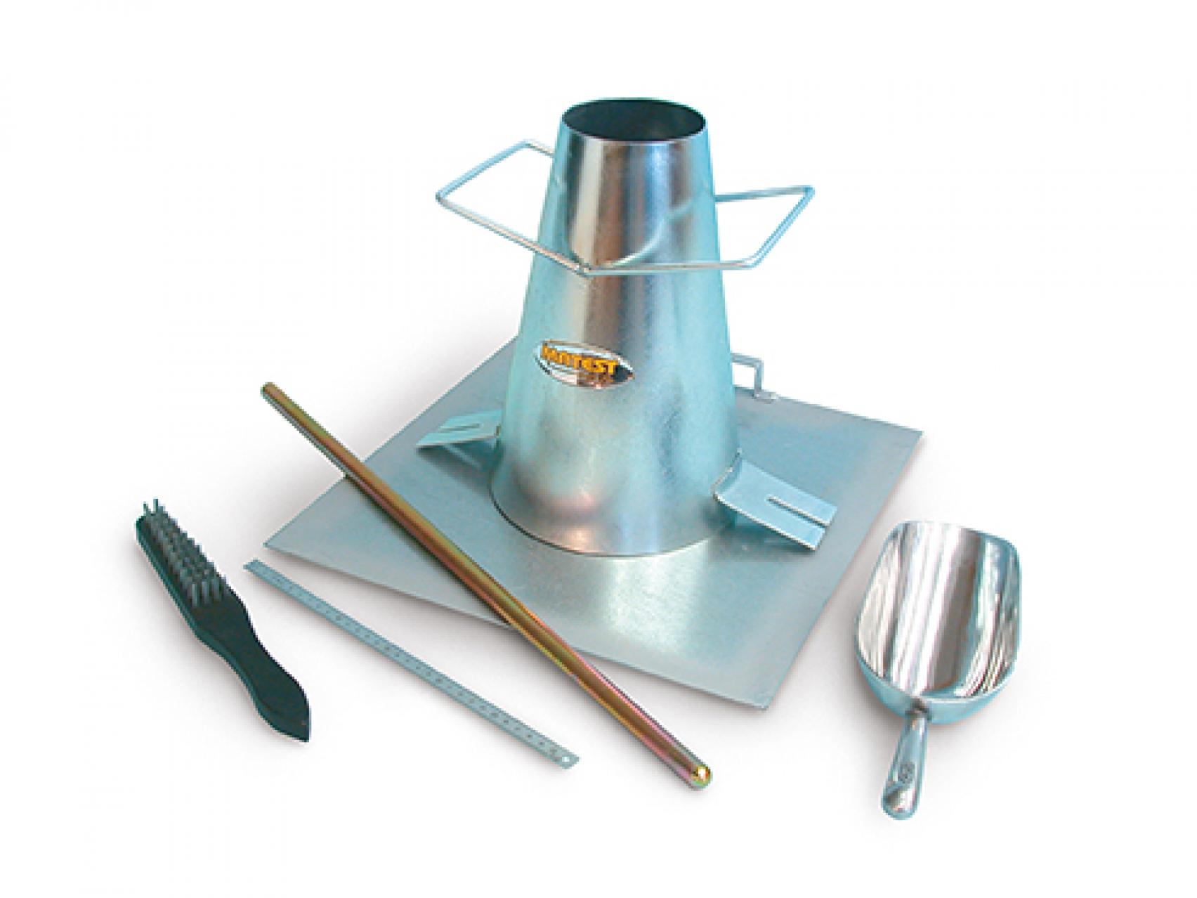 ชุดทดสอบความข้นเหลวของคอนกรีต (SCC - Slump Cone Test Sets) ยีห้อ Matest